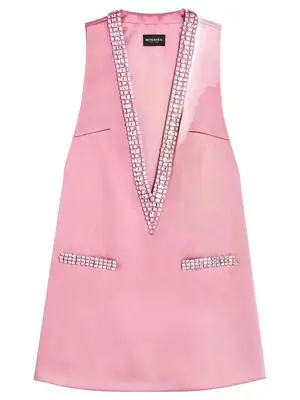 Retrofete Embellished Mini Dress - Pink