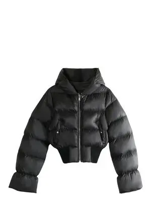 Rick Owens Hooded Jacket - Black