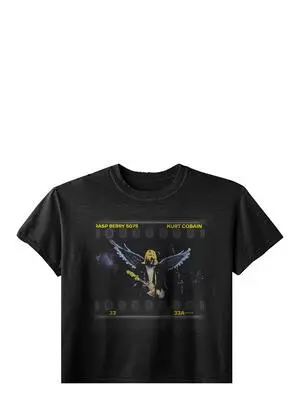 GV GALLERY Kurt Angel Graphic Tee - Black