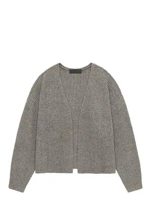 Fear Of God Heavy Waffle Cardigan - Grey