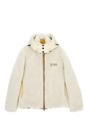 Moncler Wengi Teddy Reversible Padded Jacket - Beige