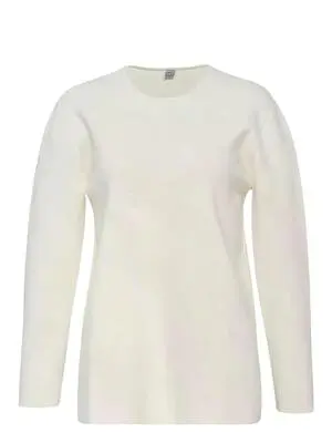 TOTÊME Long-Sleeve Crew-Neck Sweater