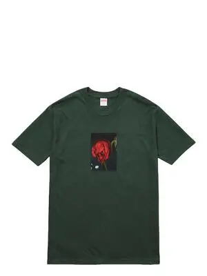 Supreme Akari Rose Tee Shirt Dark Green