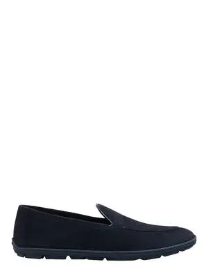 Giorgio Armani Suede Loafers - Solid Blue Navy