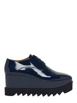 Stella McCartney Sneak-elyse Platform Sneakers - Navy