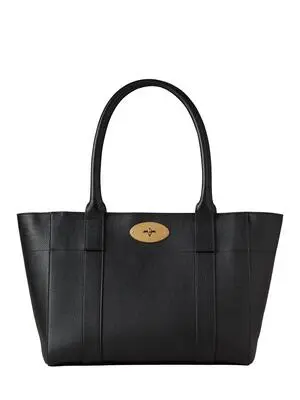 Mulberry Bayswater 9 To 5 Tote - Black Small Classic Grain