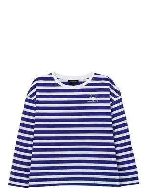 MARC JACOBS Striped Long Sleeve Top