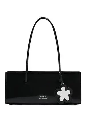 Marc Jacobs Flower-charm Shoulder Bag - Black