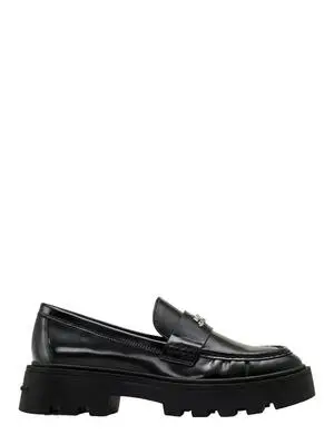 Marc Jacobs Frankie Logo-plaque Platform Loafers - Black