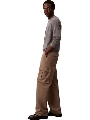 Calvin Klein Calvin Klein Jeans Baggy Cargo Pants Taupe Tone