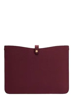 Cuyana System 13 Laptop Sleeve Cherry