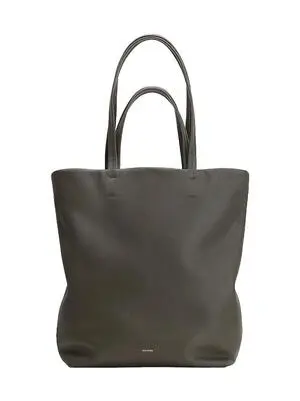Cuyana Tall Easy Tote Dark Olive