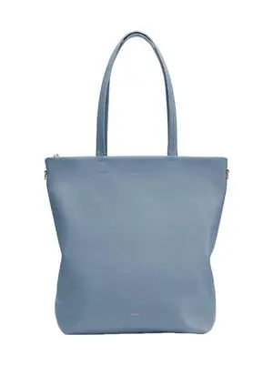 Cuyana Tall Easy Zipper Tote - Azure