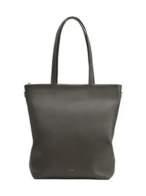 Cuyana Tall Easy Zipper Tote - Dark Olive