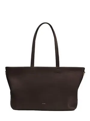 Cuyana Small Easy Zipper Tote - Mocha