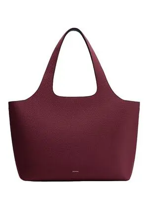Cuyana Laptop Tote Cherry