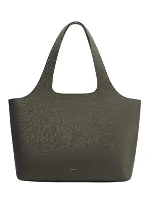 Cuyana Laptop Tote - Dark Olive