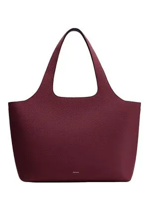 Cuyana Laptop Tote Cherry