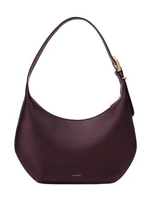Cuyana Celestia Shoulder Bag Plum