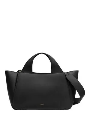 Cuyana Mila Satchel Black