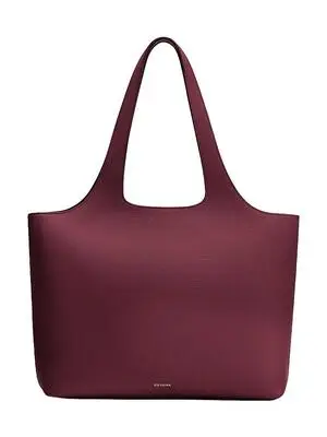 Cuyana System Zipper 16" Laptop Tote - Cherry