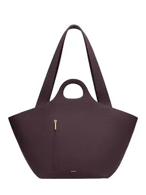 Cuyana Paloma Tote Plum