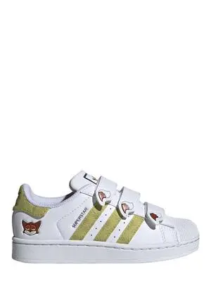 Adidas Superstar Cf Zootopia Nick Wilde Sneakers - Footwear White/linen Green