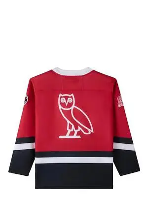 OVO Hometown Heroes Toronto Raptors Hockey Jersey - Red