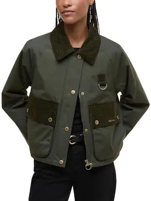 Barbour Casual Jacket - Olive/brown