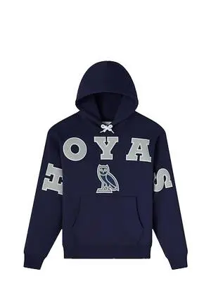OVO X Ncaa Georgetown Hoyas Hoodie - Navy Blue