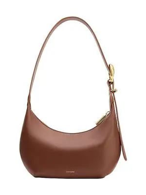 Cuyana Mini Celestia Bag Dark Chestnut