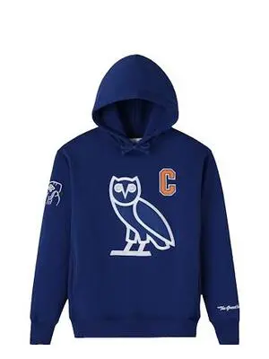 OVO X Nhl Wayne Gretzky Icon Hoodie - Blue