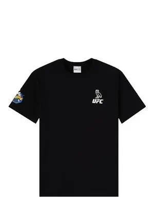 OVO X Ufc Flame Logo T-shirt - Black