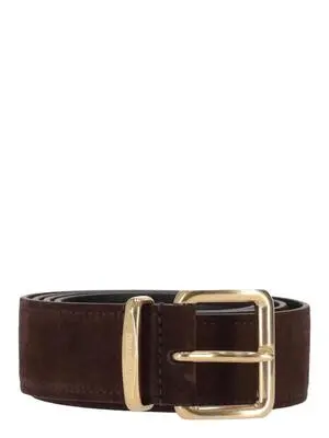 Miu Miu Suede Belt - Moro