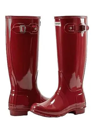 Pink Original Tall Rain Boots - Red