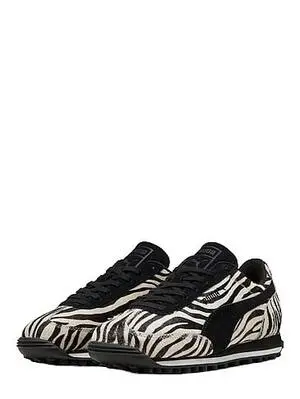 Pink Puma Easy Rider Animal Sneakers - White,ivory