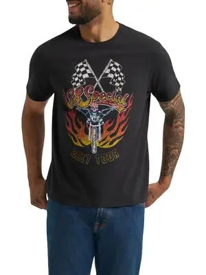 Wrangler Cotton Graphic T-shirt - Jet Black
