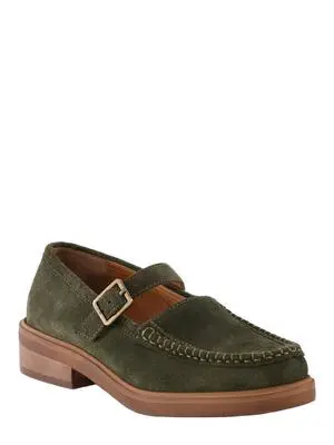 Seychelles Honeybunch Mary Jane Loafer - Olive