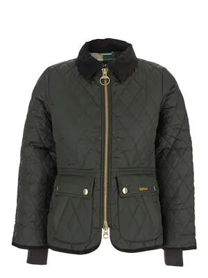 BARBOUR Jacket With Logo Lettering And Quilted Design