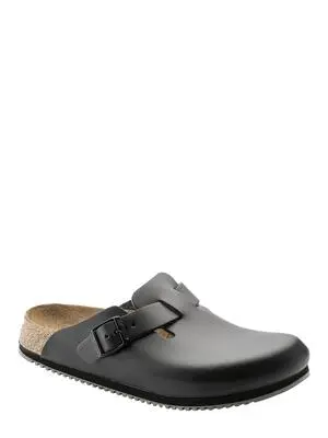BIRKENSTOCK Birkenstock Boston Super Grip Clogs Black