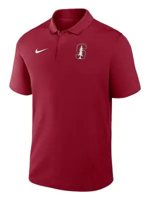 Nike Stanford Primetime Victory Primary Logo Dri-fit College Polo - Red