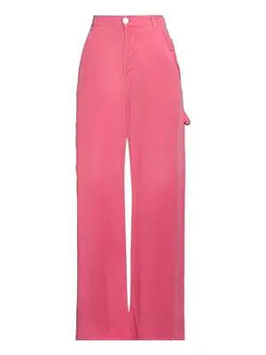 Pinko Lyocell Cargo Pants - Fuchsia