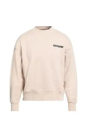 BARROW Cotton French Terry Sweatshirt Beige