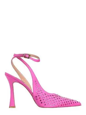 Pinko Pumps With Appliqués - Magenta