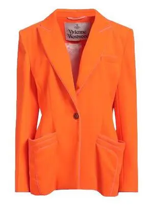 VIVIENNE WESTWOOD Single-breasted Blazer - Orange