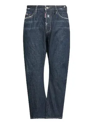 Dsquared2 Straight-leg Cropped Jeans - Blue