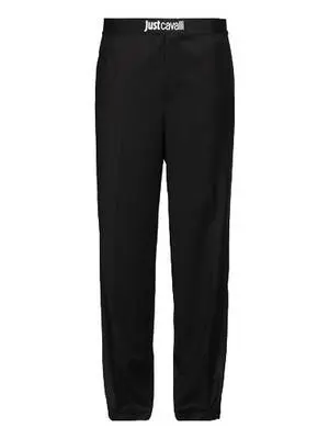 Just Cavalli Straight Leg Tailored Pants - Black