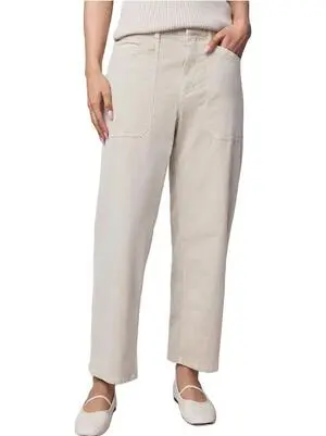 Splendid Carissa Corduroy Straight Leg Pants - Red