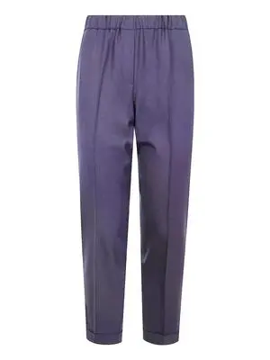 Antonelli Firenze Elastic-waist Trousers - Blue