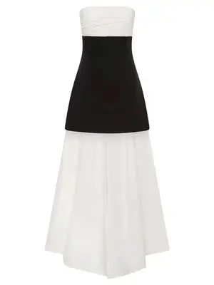 Rachel Gilbert Odette Strapless Mini Dress - White